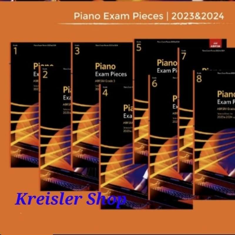 Jual Buku Piano Exam Pieces Abrsm 2023 2024 Tanpa Cd Buku Ujian Royal Piano - Gr.3 Di Seller ...