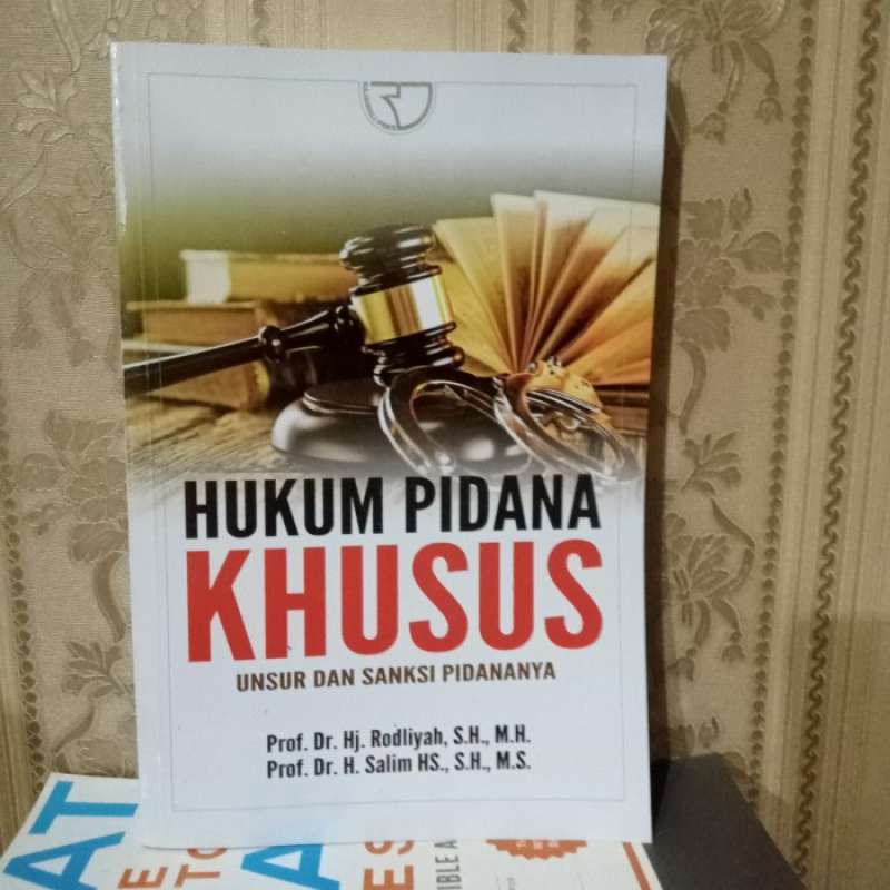 Jual Ori Buku Hukum Pidana Khusus Unsur Dan Sanksi Pidananya Di Seller ...