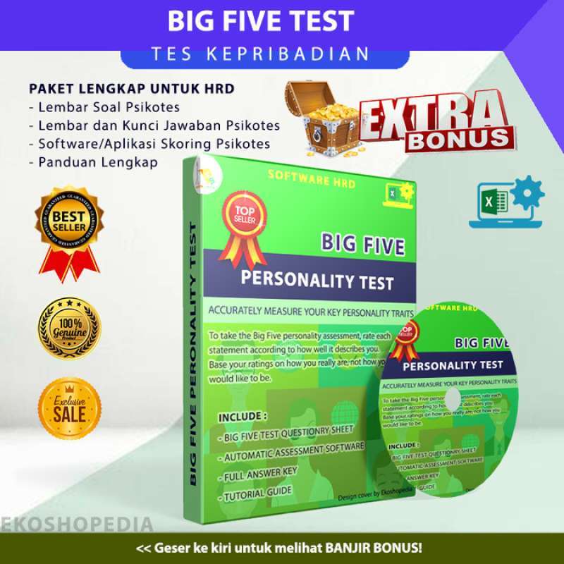 Jual Aplikasi Psikotes Big Five - Personality Traits Test Di Seller ... Jual Aplikasi Psikotes Big Five - Personality Traits Test Di Seller ...