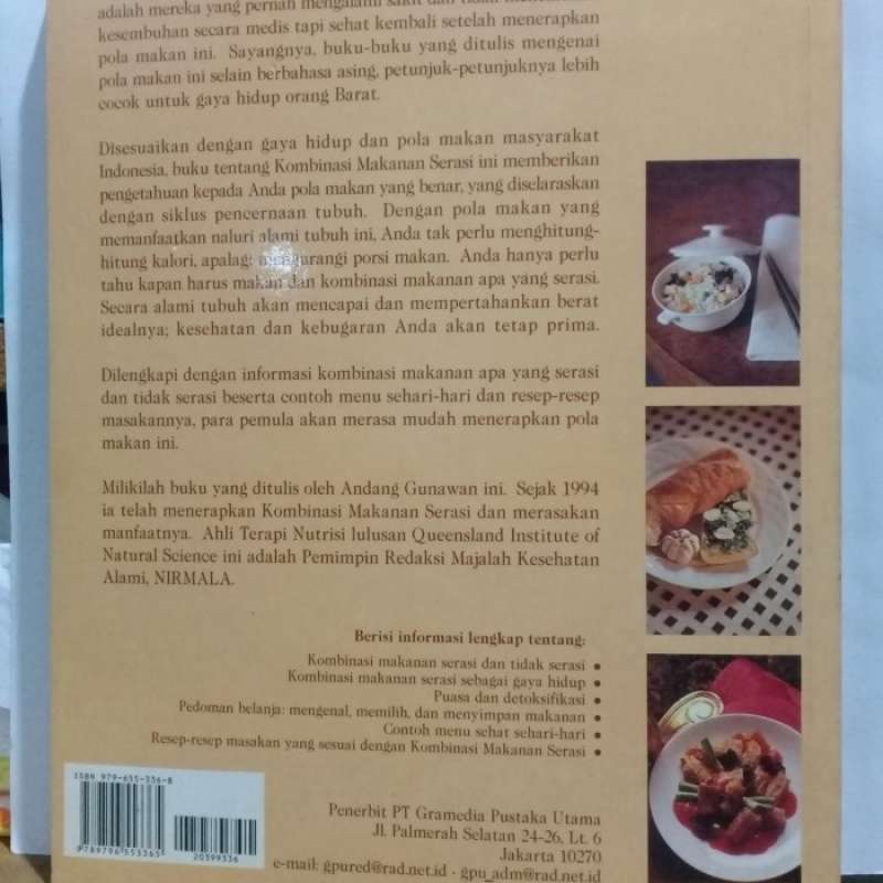 Jual Buku Food Combining Di Seller Regstore - Cengkareng Timur, Kota ...