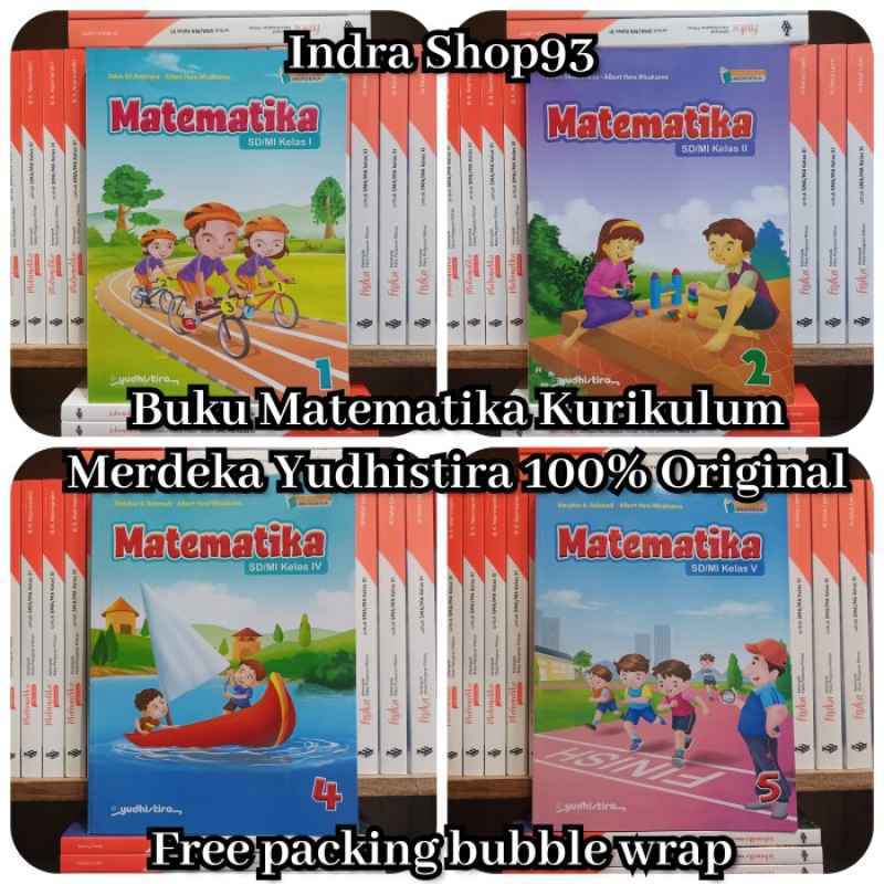 Promo Buku Matematika Kelas 1 2 3 4 5 6 Sd Yudhistira Kurikulum Merdeka Diskon 23% Di Seller ...