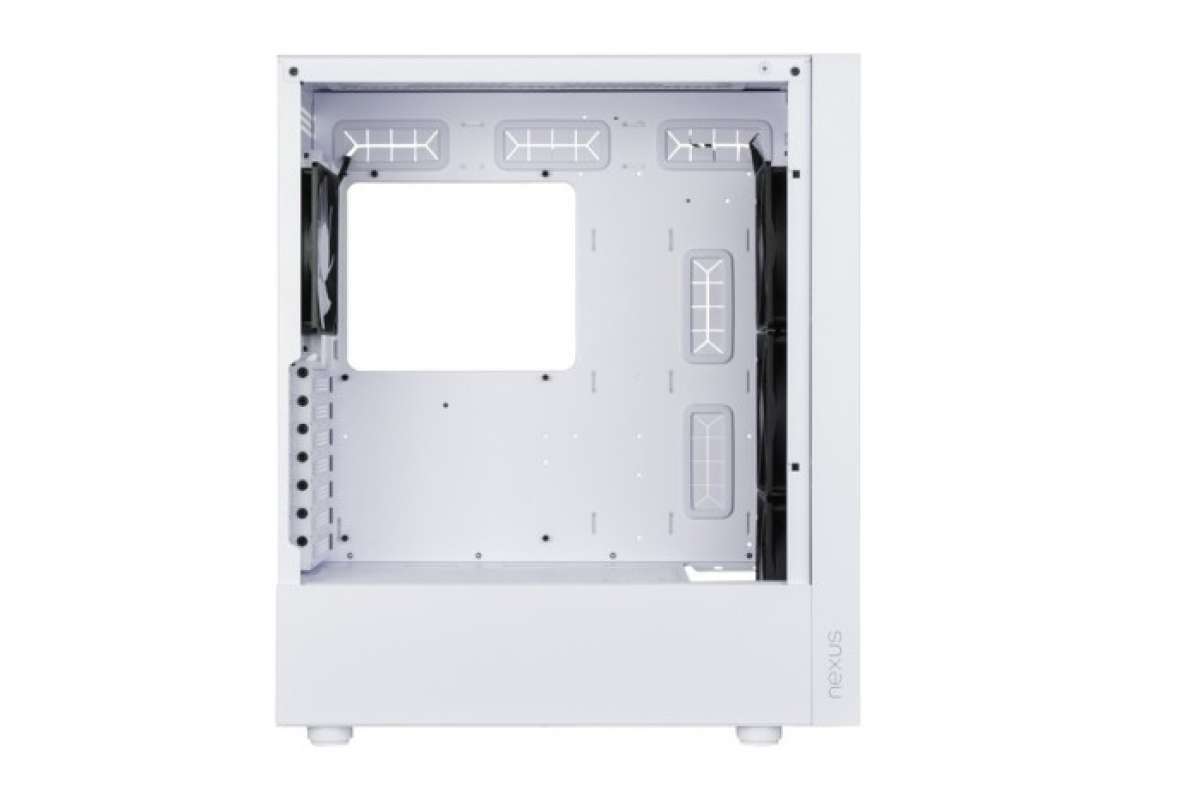 Promo Tecware Nexus Air White With Gpu Riser Pcie 4.0 Atx Gaming Pc ...