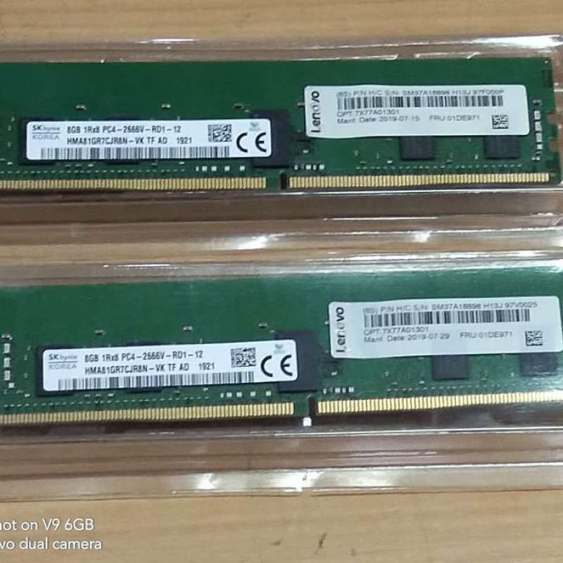 Promo Ram Server Ecc Reg Hma81gr7cjr8n-vk 8gb Ddr4 Pc2666v Sk Hynix 1rx8 Diskon 23% Di Seller ...