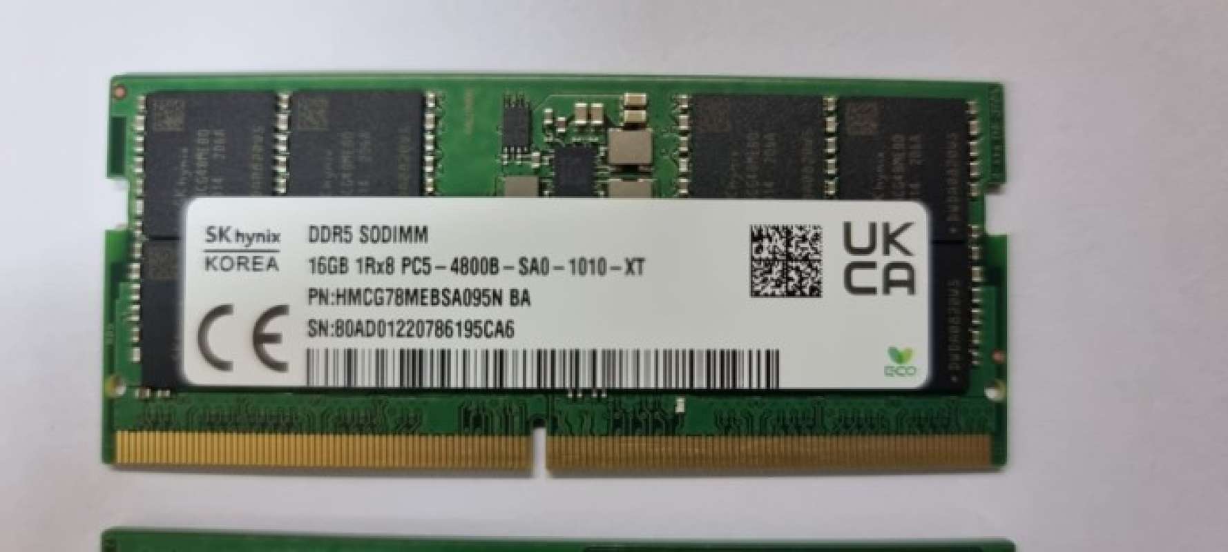 Promo Memory Laptop Sodimm Hynix 16gb 1x16gb Ddr5 4800mhz Diskon 23