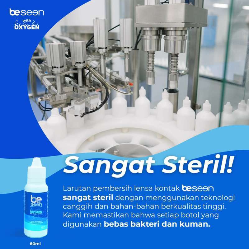 Promo Air Softlens Omega Be Seen Oxygen 60ml Cairan Softlens Omega Be ...
