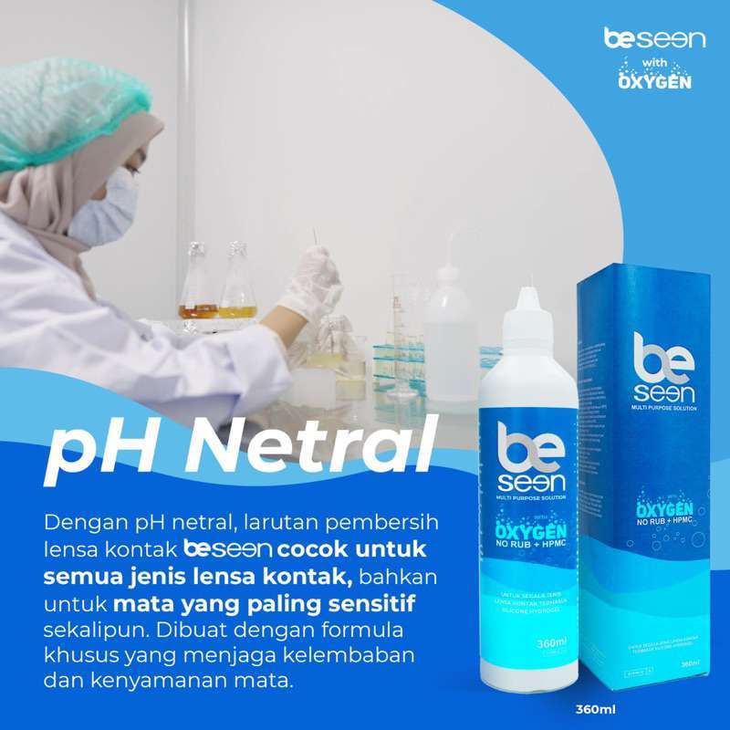 Promo Air Softlens Omega Be Seen Oxygen 60ml Cairan Softlens Omega Be ...