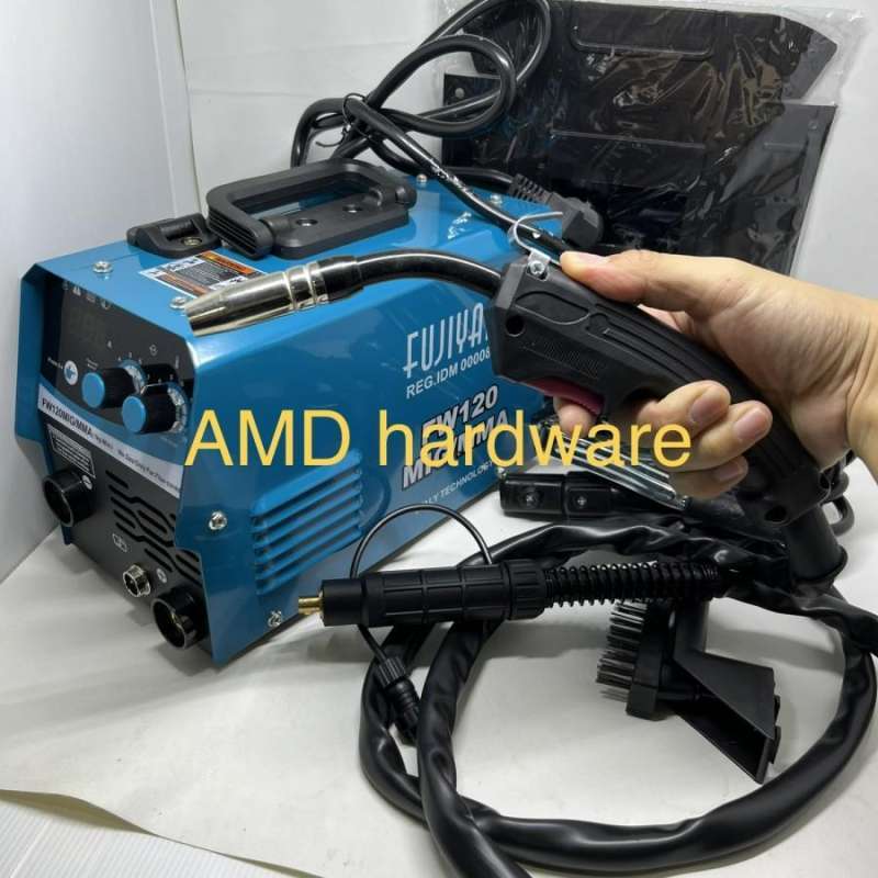 Jual Mesin Las Mig Tanpa Gas Mig120 & Mma 120a 2in1 Fujiyama Japan (migi130 Di Seller Amd ...