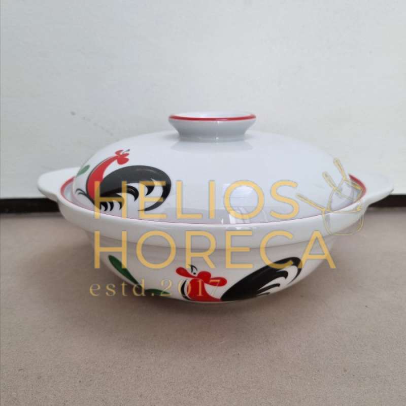 Promo Kopin Ayam Jago Mangkok Sapo Pendek Mangkok Saji Sapo Bowl ...