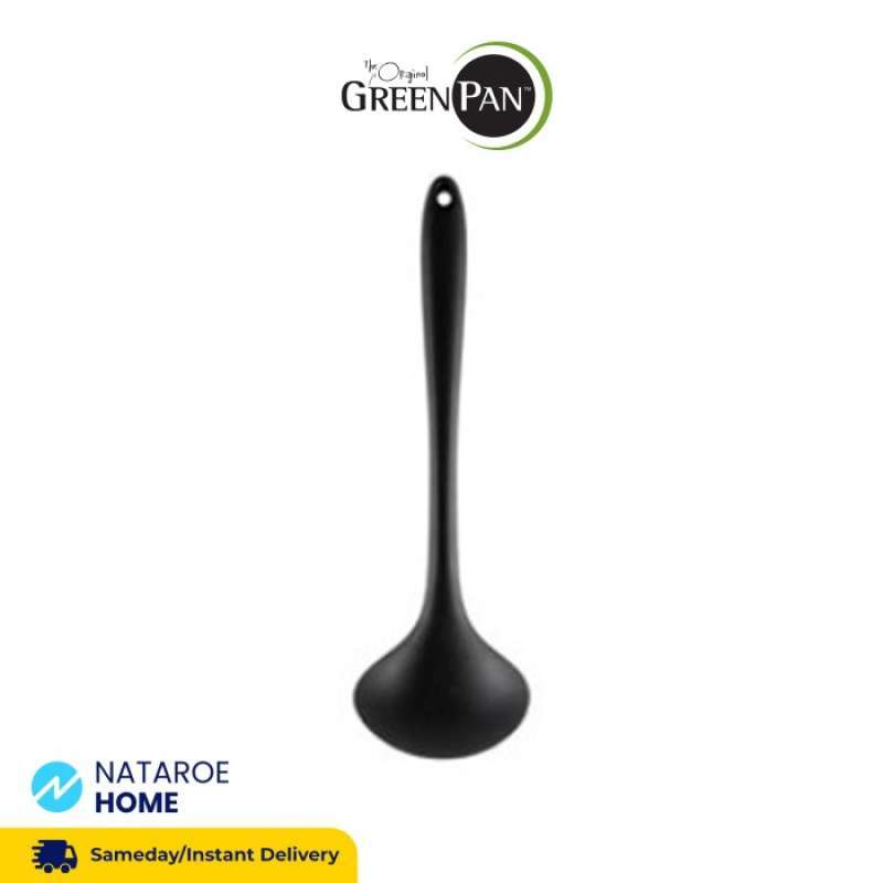 Promo Greenpan Silicone Ladle Black Sendok Sup Dan Semur Diskon 23% Di ...
