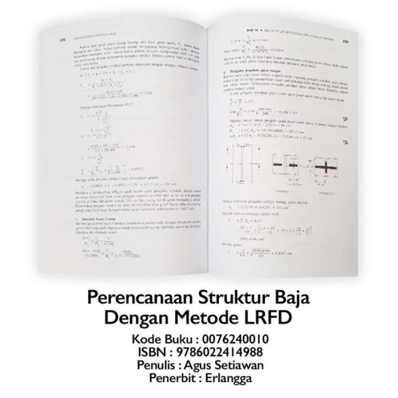 Jual Buku Perencanaan Struktur Baja Metode Lrfd Edisi Ke 2 Agus ...