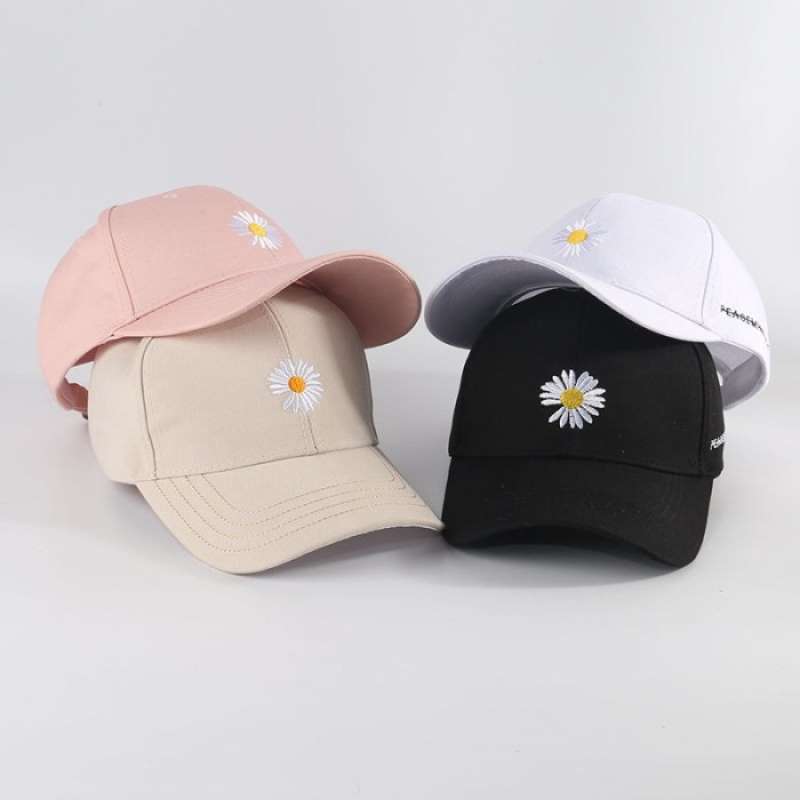 Jual Topi Baseball Motif Bunga Daisy Kecil Gaya Hip Hop Untuk Wanita ...