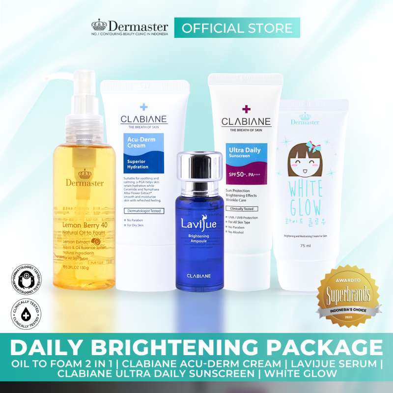 Jual Dermaster Daily Brightening Package Di Seller Dermaster Shop ...