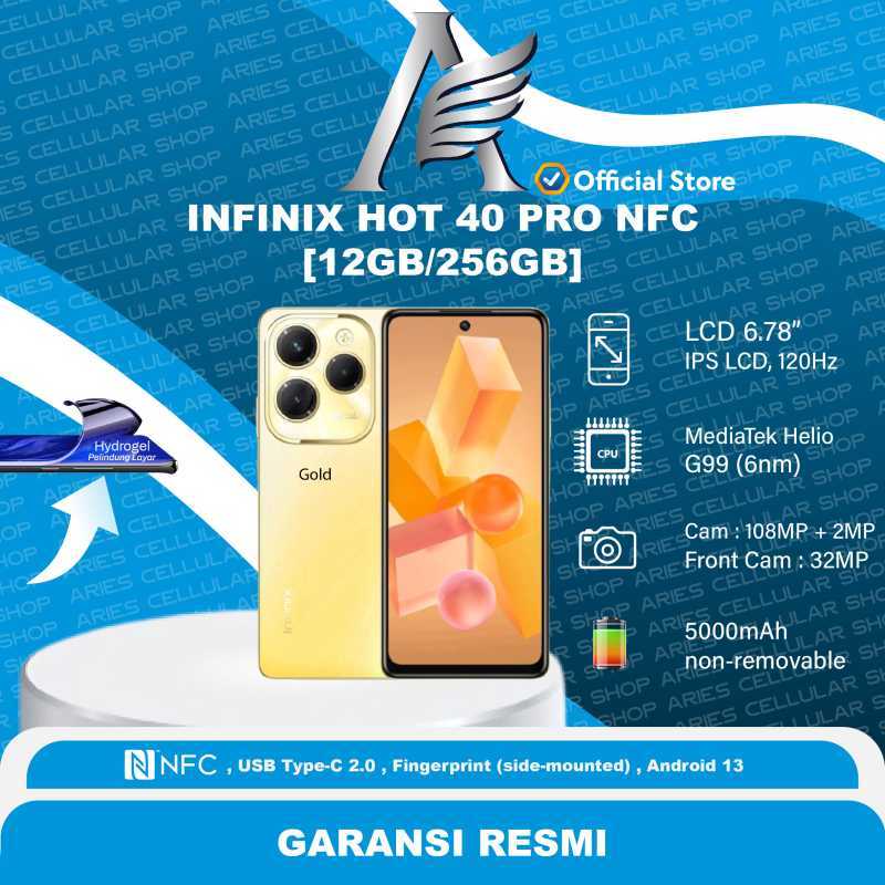 Jual Infinix Hot Pro Nfc Garansi Resmi Gold Hydrogel Di Seller Acs Official Store
