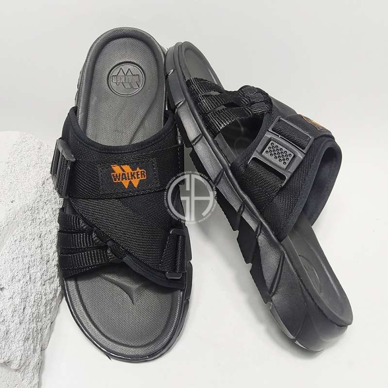 Promo Markuinos - Sandal Pria Slide Ringan Kekinian Lebaran Sendal ...