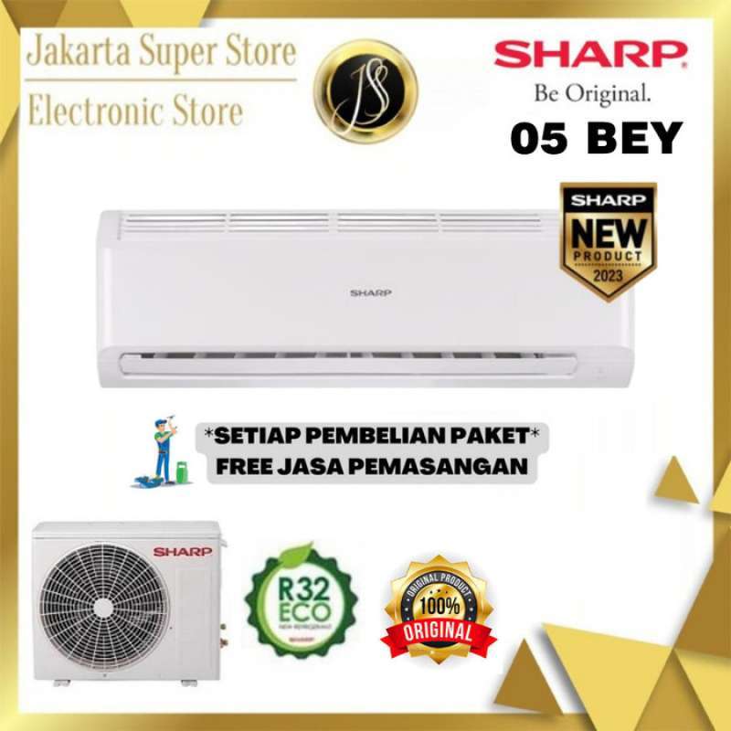 Promo Ac Sharp 1/2 Pk 0.5 Pk Unit Only Low Watt Diskon 23% Di Seller Berlian Store - Meruya ...