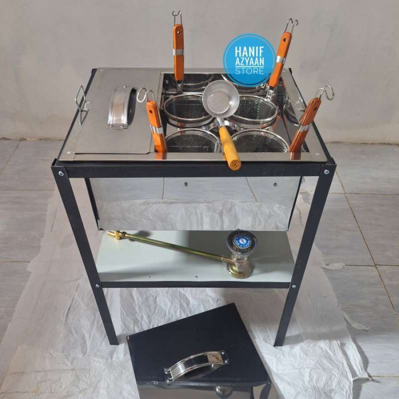 Promo Panci Mie Ayam 4 Lubang 1 Set Meja Boot Lengkap Mantap Diskon 23% ...