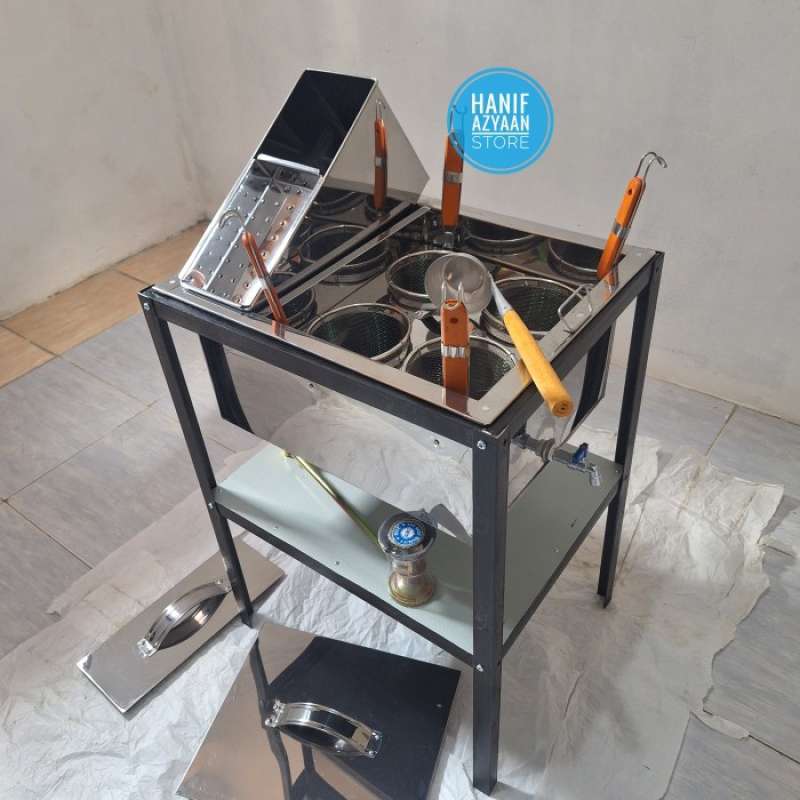 Promo Panci Mie Ayam 4 Lubang 1 Set Meja Boot Lengkap Mantap Diskon 23% ...