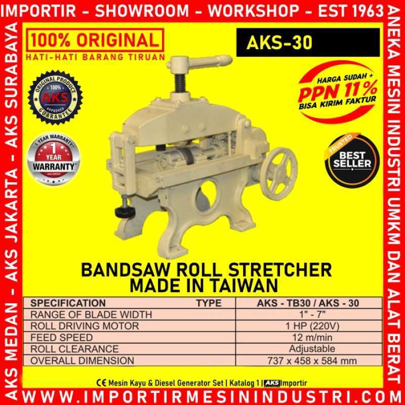 Promo Mesin Gergaji Kayu Bandsaw Roll Stretcher Aks 30 Diskon 23% Di ...