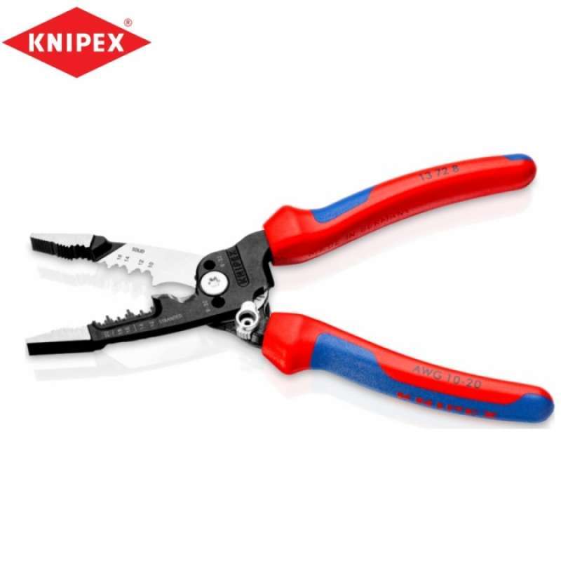 Promo Knipex Tang Multigrip Tools 13 72 8 Forged Wire Stripper, 8-inch ...