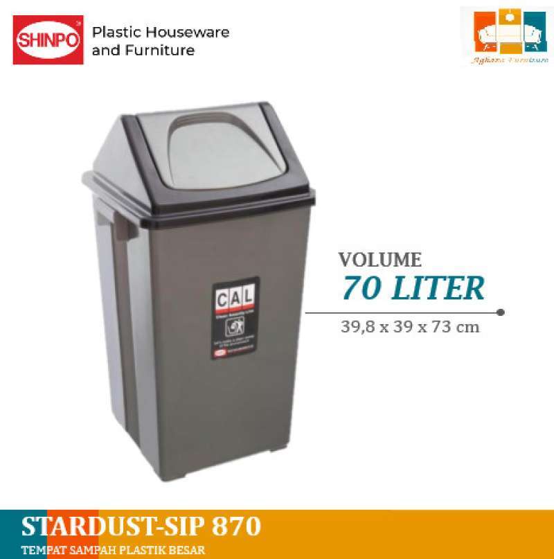 Promo Promo- Shinpo Tempat Sampah Plastik 70 L Tong Sampah Cal Trash ... Promo Promo- Shinpo Tempat Sampah Plastik 70 L Tong Sampah Cal Trash ...