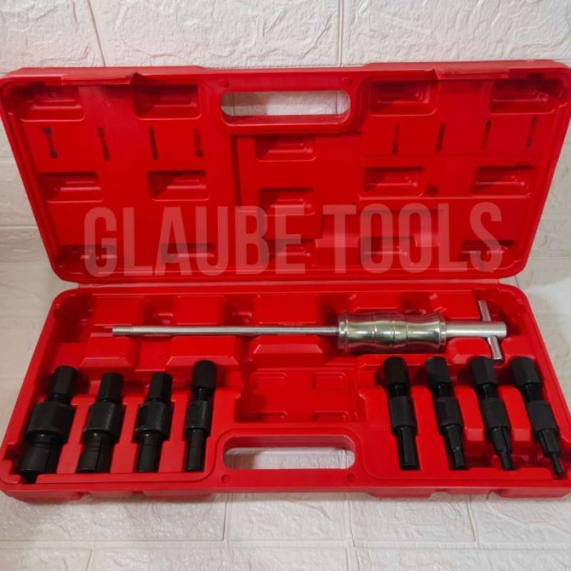Promo Gt Inner Bearing Puller 9pcs Set Treker Bearing Dalam 8-32mm ...