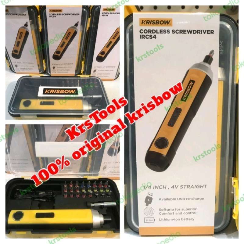 Promo Cordless Screwdriver 4v Usb Type C Diskon 23% Di Seller Kulee ...