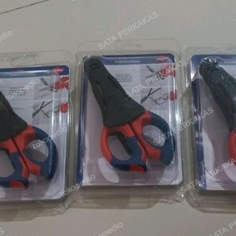 Promo Gunting Kabel Cable 95 05 155 Sb Knipex Electricians Shears ...