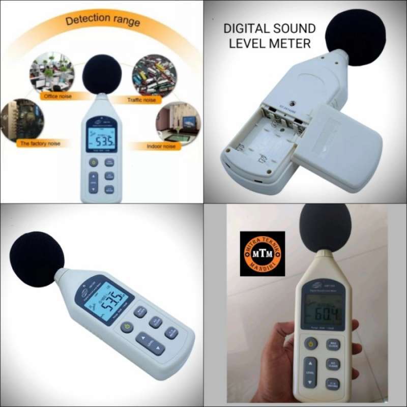 Promo Alat Ukur Suara Digital Sound Level Meter Data Logger Benetech ...