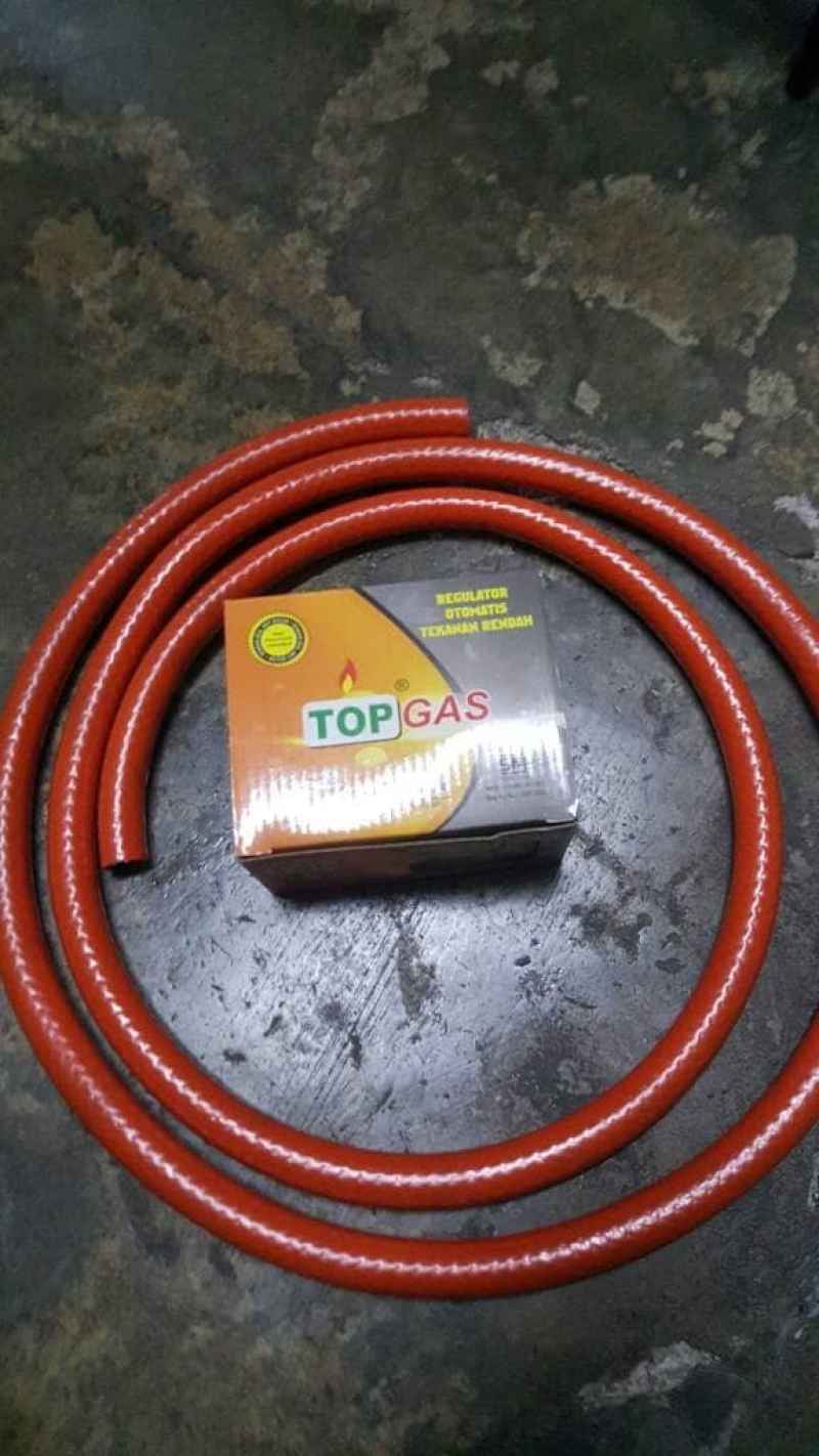 Promo Regulator Top Gas Meter Plus Selang 2 Meter Diskon 23% Di Seller ...