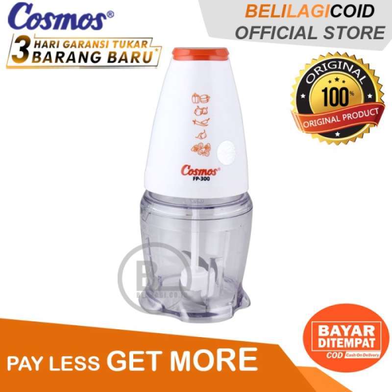 Jual Cosmos Food Processor Plastik Fp 300 / Chopper Fp300 - Orange Di ...