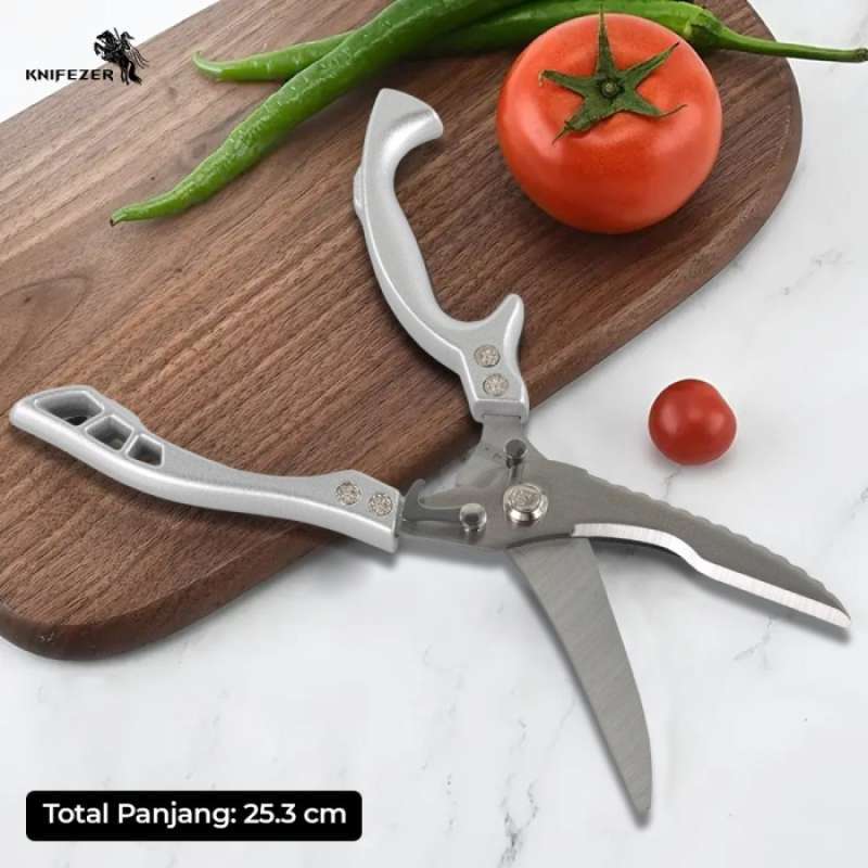 Jual Knifizer Gunting Dapur Stainless Steel Chicken Duck Fish Bone ...