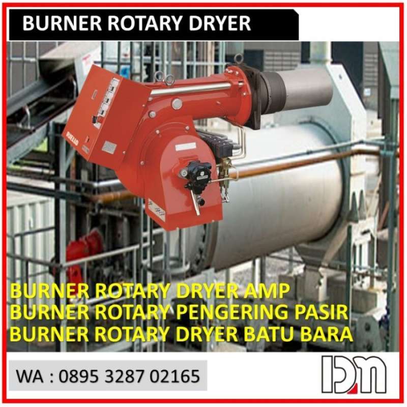 Jual Jual Burner Rotary Dryer Bahan Bakar Gas Dan Solar Di Seller ...