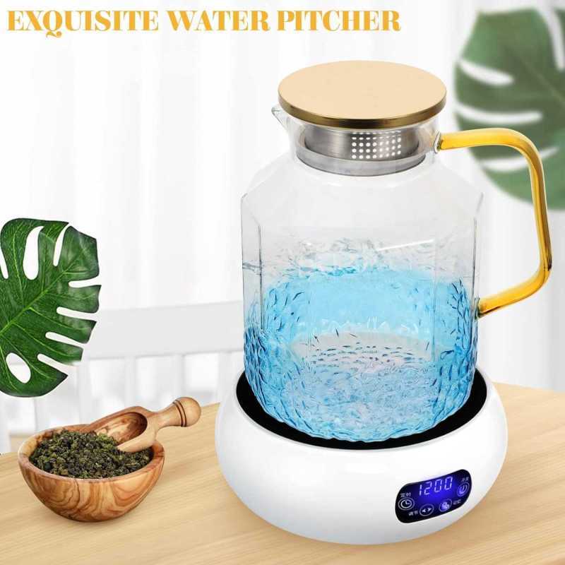 Jual Boussac Teko Teh Kaca Tahan Panas Api Borosilicate 1.8l With 2 Cup ...