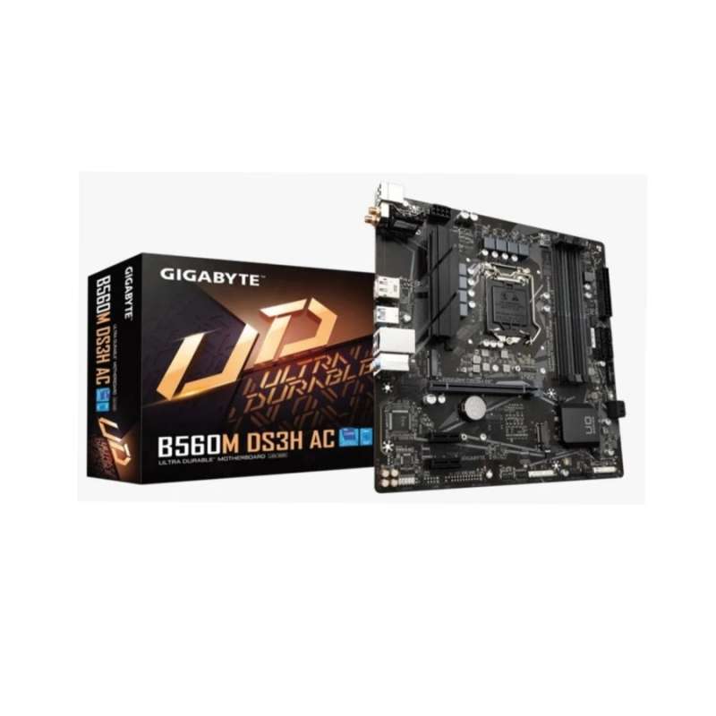 Jual Gigabyte B560m Ds3h Ac | B560 Lga 1200 Ddr4 Matx - Motherboard ...