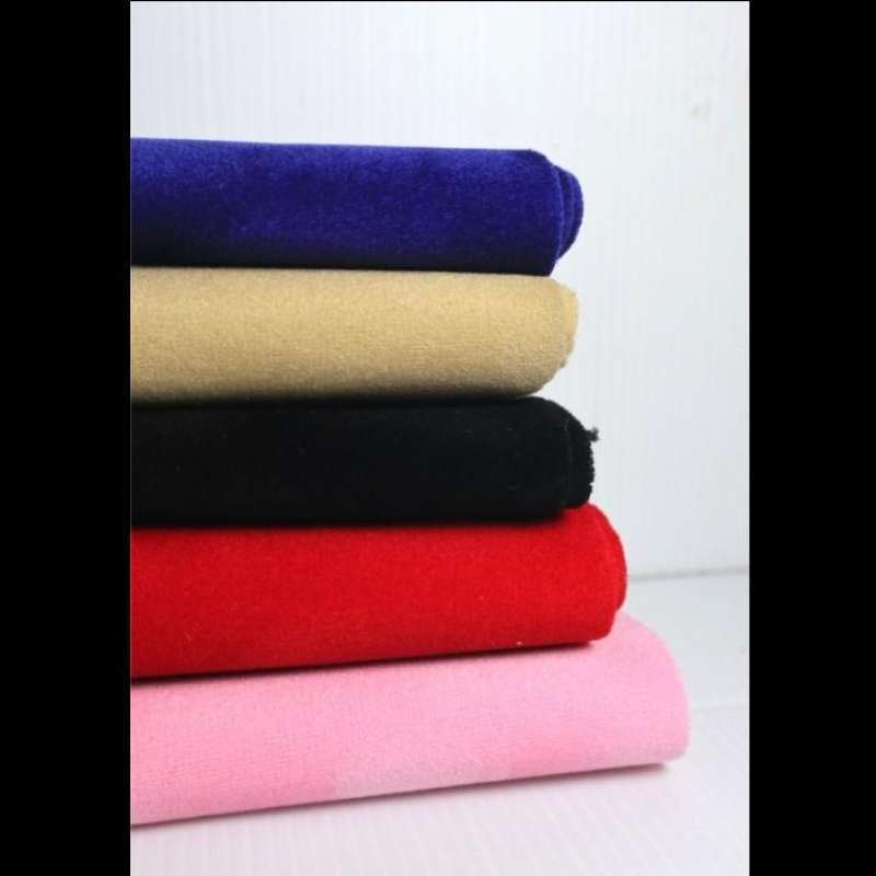 Jual Bahan Kain Suede Meteran Tebal | Bahan Craft Dan Fashion | Glory ...