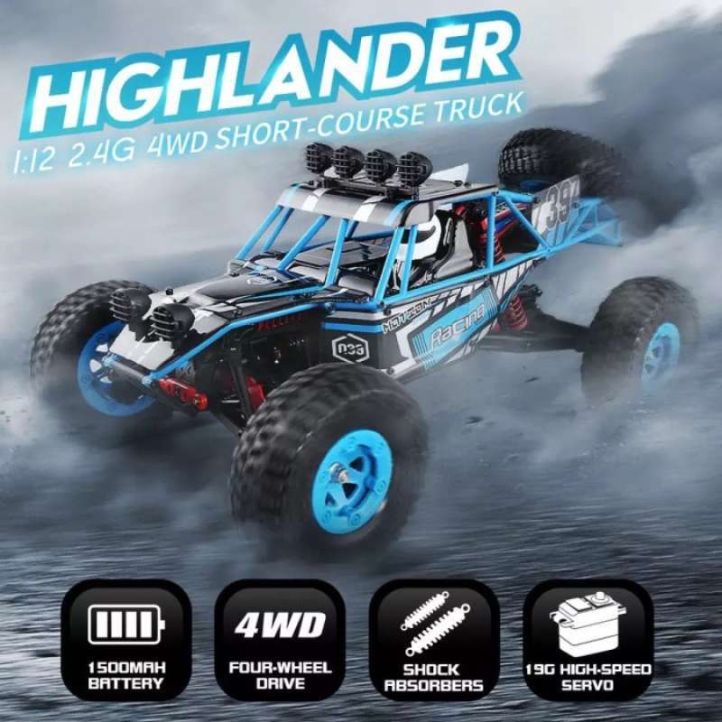 Promo Promo- Rc Car Jjrc Q39 4wd Rtr Truck Crawler Offroad 1/12 35km/h ...