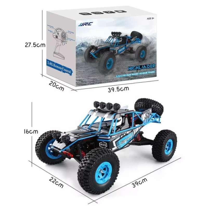 Promo Promo- Rc Car Jjrc Q39 4wd Rtr Truck Crawler Offroad 1/12 35km/h ...