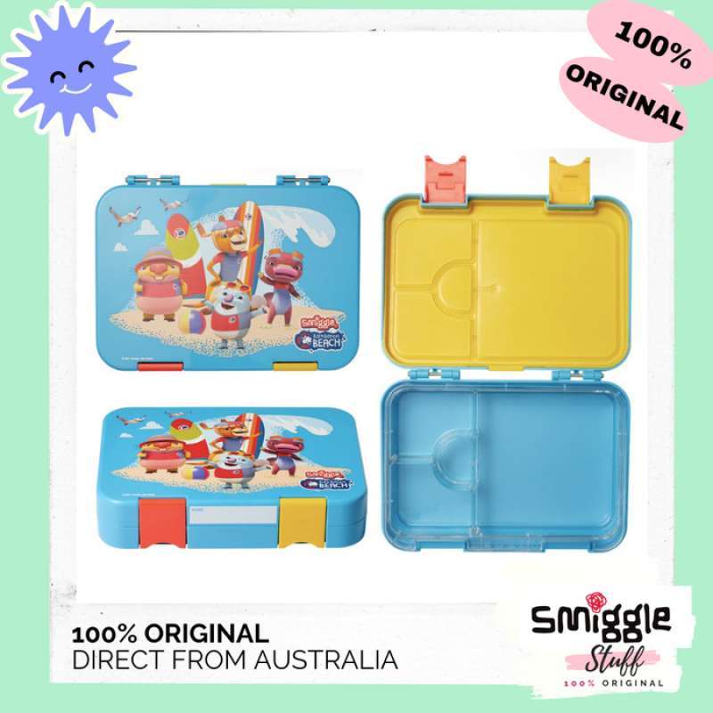 Jual Original Smiggle Lunch Bento Box - Lunchbox - Kotak Makan - Duo ...