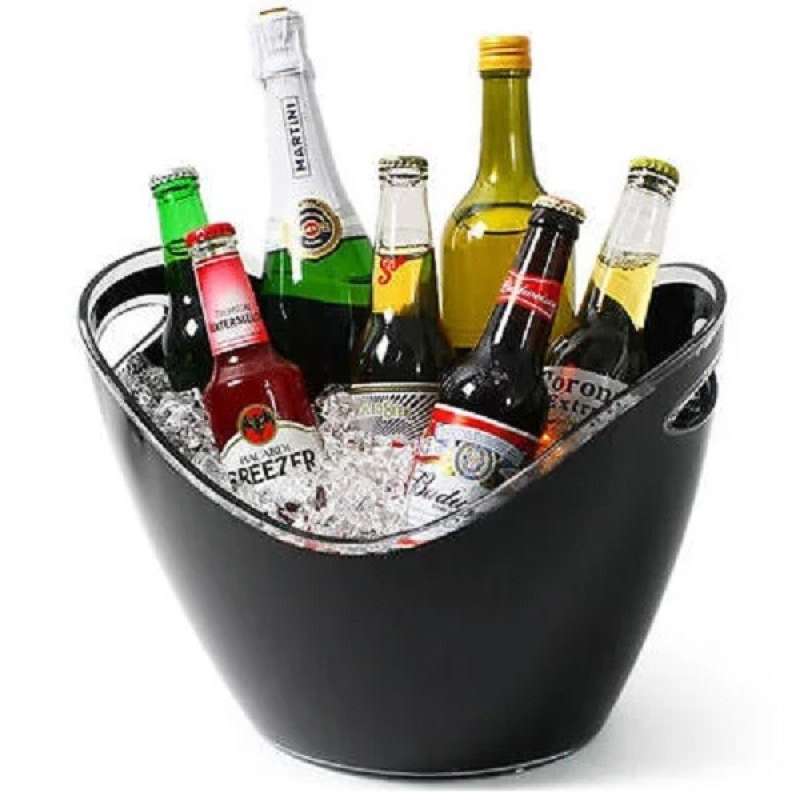 Jual Ice Bucket Akrilik 8l Tempat Es Batu Ukuran Besar Premium Tebal ...