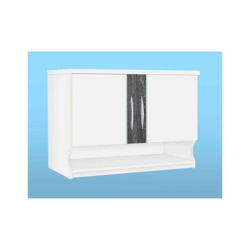 Jual Lemari Gantung Kitchen Set 2pintu Ksa Furni Di Seller Elezea Store ...