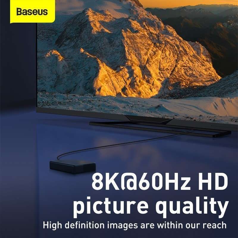 Promo Baseus Kabel Hdmi 8k Hd To Hdmi Cable Hdr High Definition Series ...