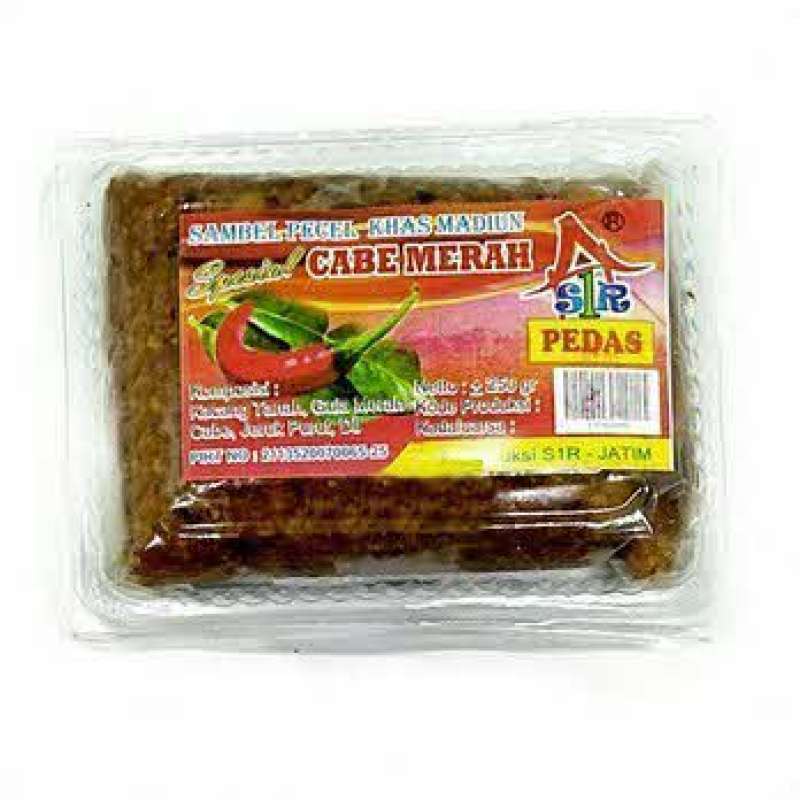 Jual Sambal Pecel / Sambel Pecel / Bumbu Pecel Madiun Cap Cabe Merah ...