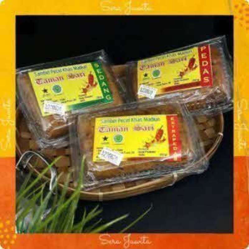 Jual Sambal Pecel Madiun / Sambel Pecel Madiun Cap Taman Sari 250gr ... Jual Sambal Pecel Madiun / Sambel Pecel Madiun Cap Taman Sari 250gr ...