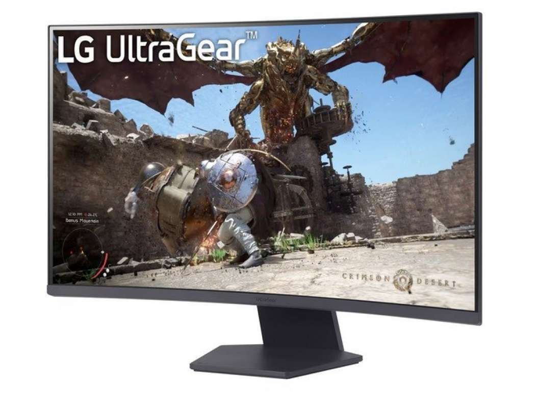 Jual Led Monitor Gaming Lg 32gs60qc 32 2k Qhd Va 180hz 1ms Curved 1000r ...