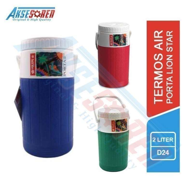 Jual Tremos Air Panas Dingin Lion Star Porta [2 Liter] / Botol Termos ...