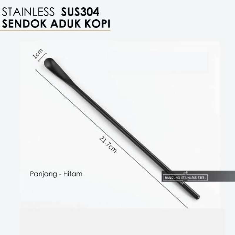 Jual Sendok Stainless Steel Sus304 Sendok Pengaduk Kopi Tebal Minuman ...