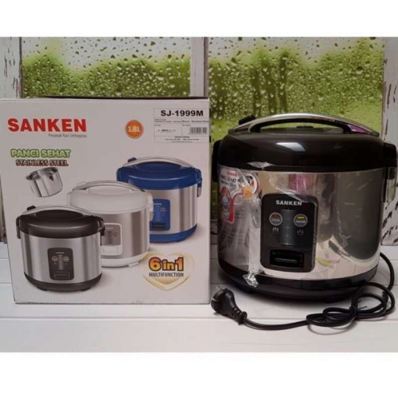 Promo Magic Com Sanken 1.8 Liter Hitam Sj - 1999 M Diskon 23% Di Seller ...