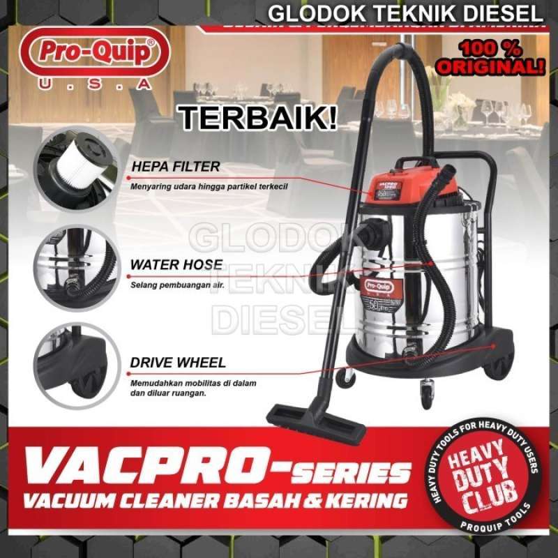 Promo Vacuum Cleaner Mesin Penghisap Debu Basah & Kering 30 Liter Vacum Ori Diskon 23% Di Seller ...