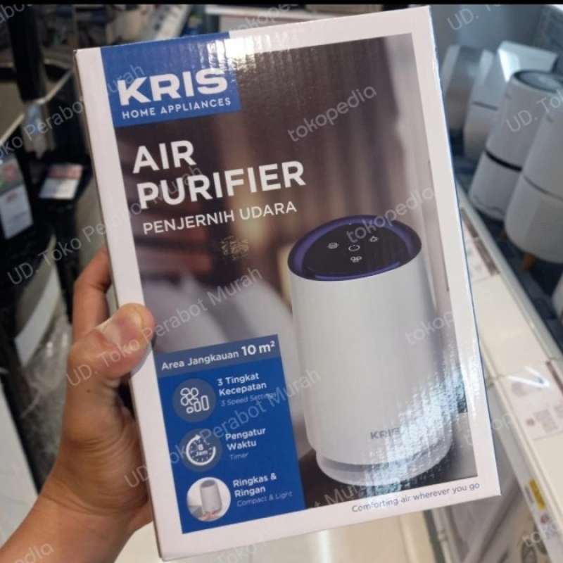 Promo Kris Air Purifier Sterilizer Udara Ruangan 20m²/jam Diskon 23% Di ...