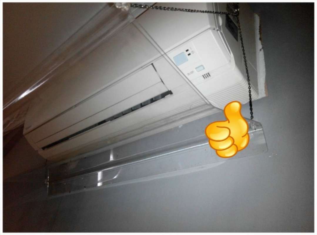 Promo Ac Reflector / Akrilik Ac / Talang Ac 90 Cm 2 Unit Diskon 23% Di ...